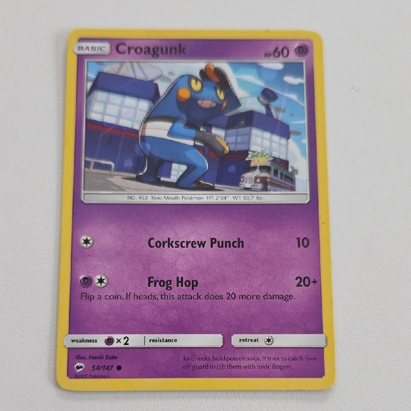 Pokemon | Toys | Pokemon Trading Card Corkscrew Punch Frog Hop | Poshmark